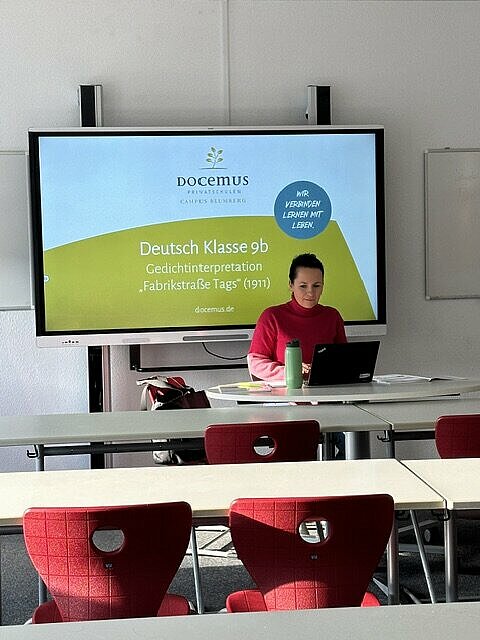 Docemus Privatschulen - Digitaler Unterrichtstag am Docemus Campus Blumberg: ein weiterer ...