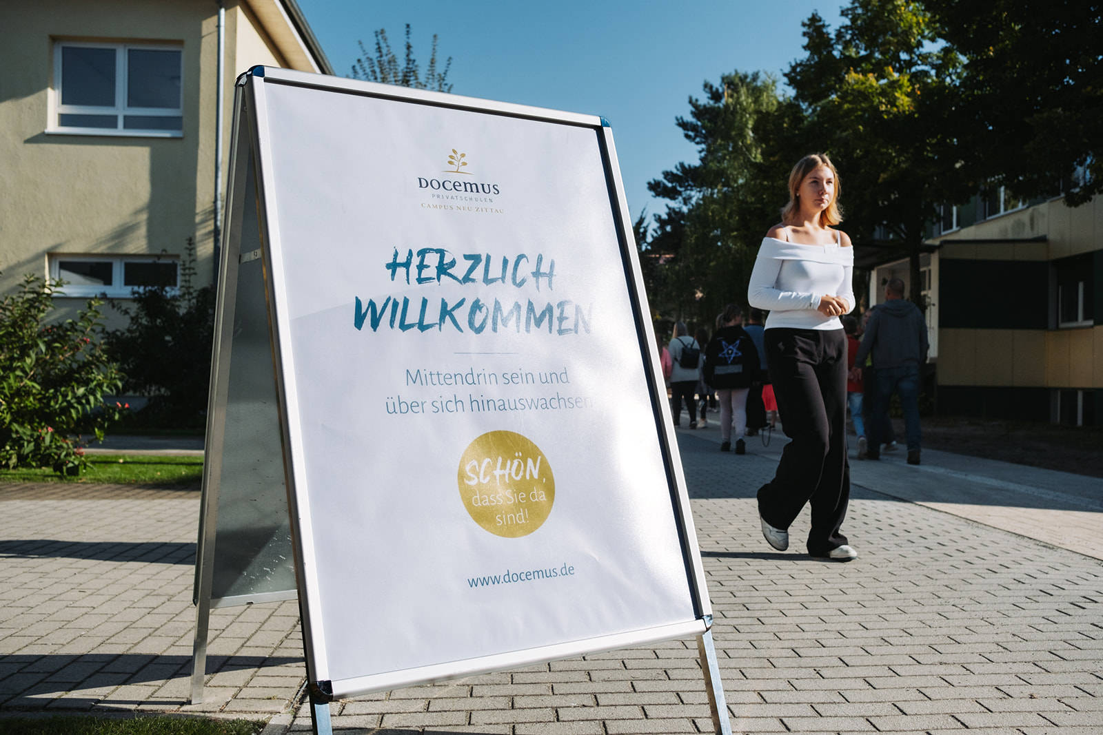 Docemus Privatschulen - Der Campus Neu Zittau öffnete seine Türen.